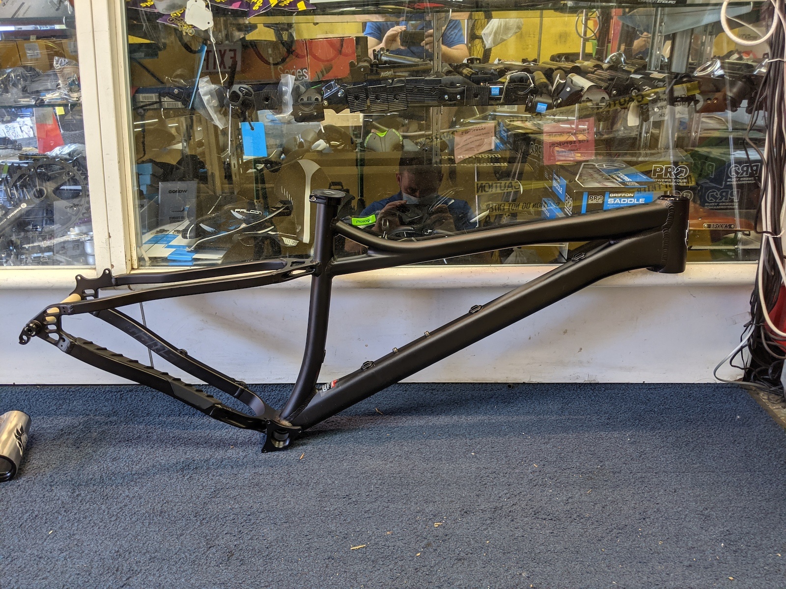 2022 Banshee Paradox Frames (Black/Raw) 148mmX12mm - ZM Cycle & Fitness ...