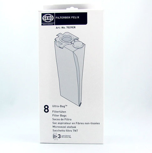 Sebo Felix Vacuum Bags 8 Pack | Vacworks - Vacworks