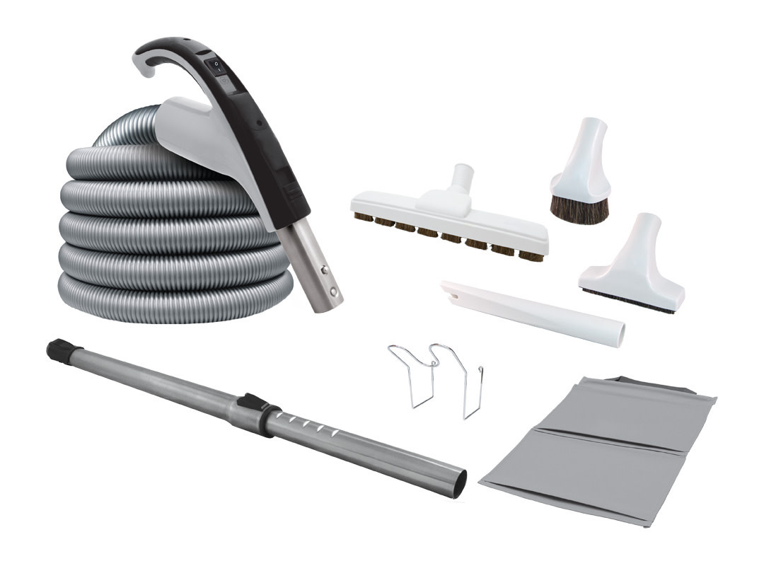 30' Low Voltage Hose Kit - Trovac Handle - Vacworks