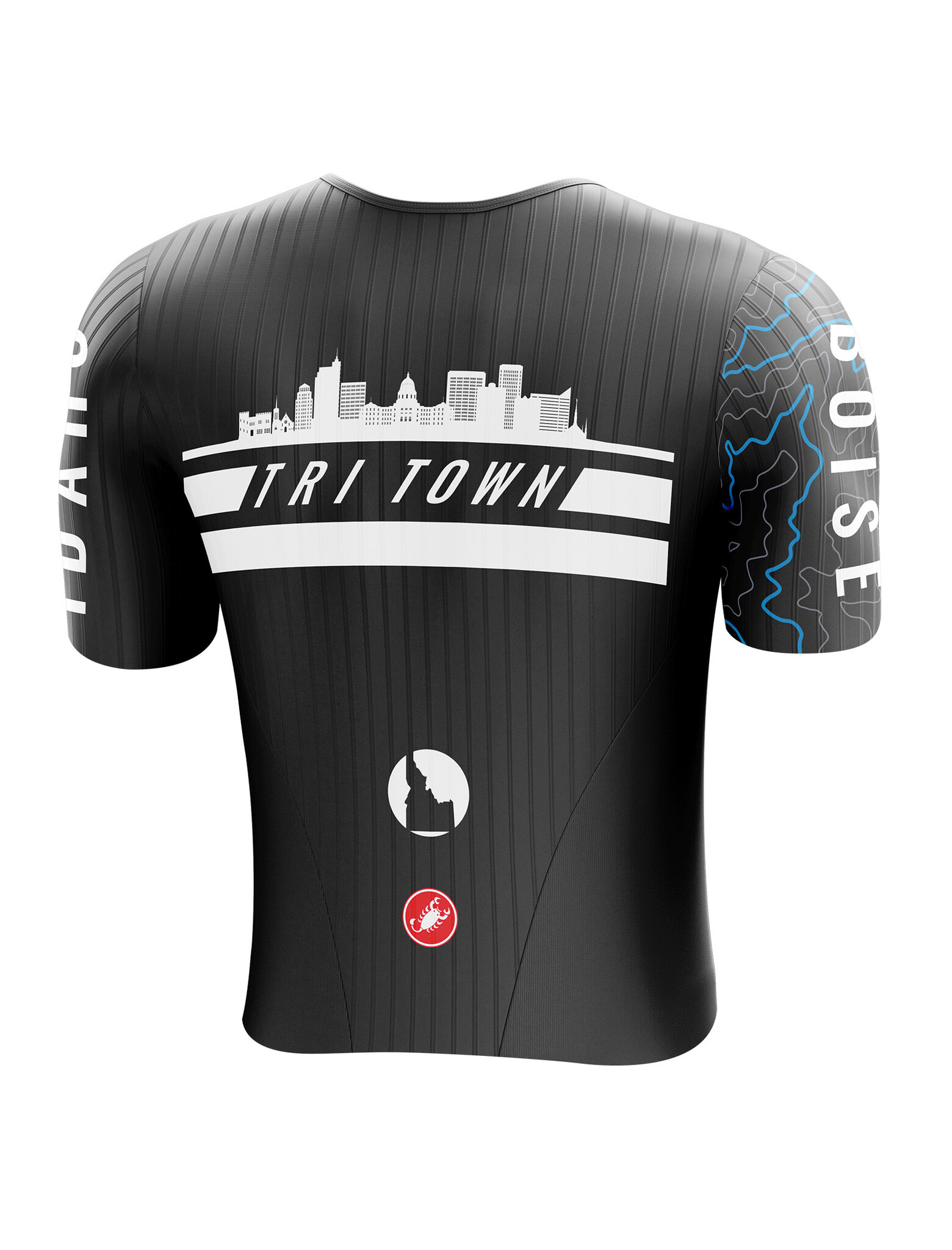 2025 Tri Town M's Tri Jersey - Tri Town Bicycles