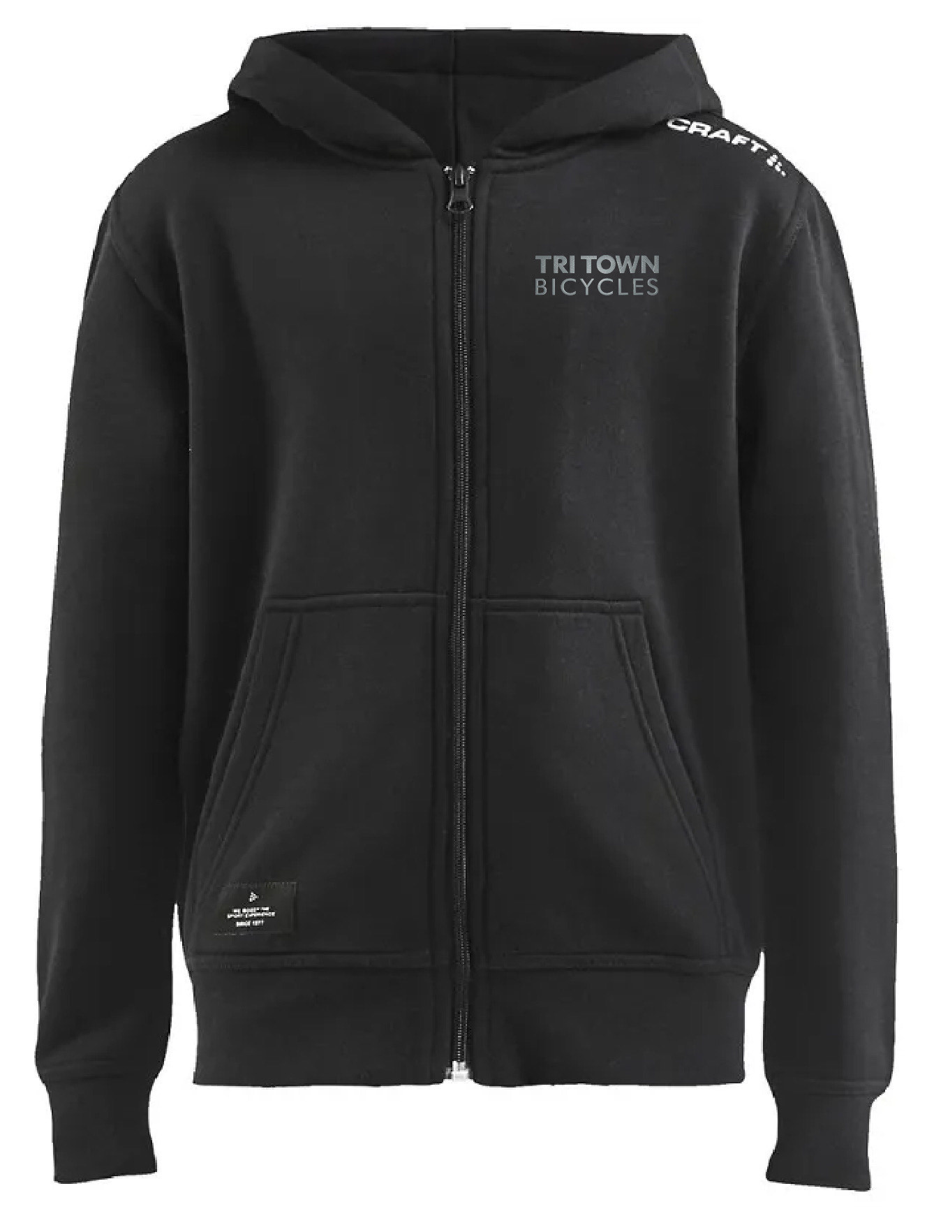 Tri Town Team Zip Hoody - Tri Town Bicycles