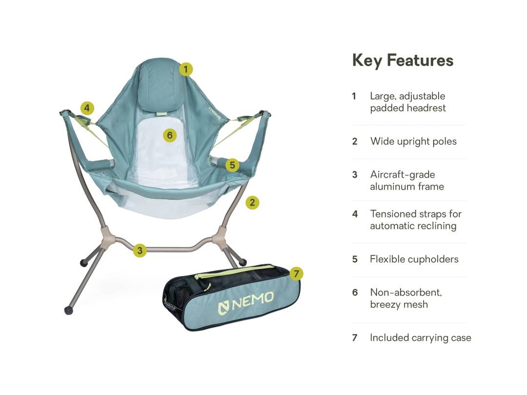 '24 Stargaze Reclining Camp Chair - 701 Cycle and Sport