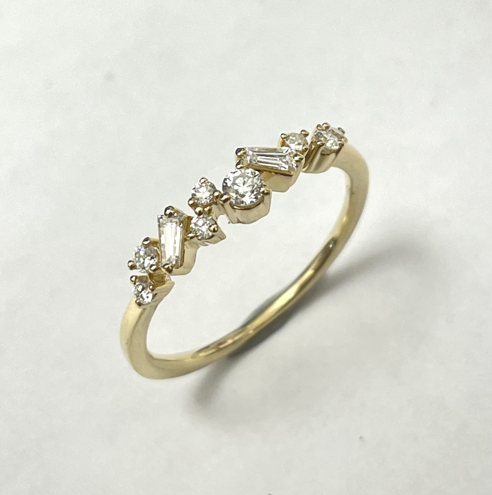 Multiple Diamond Ring 18KY - Forest of Jewels