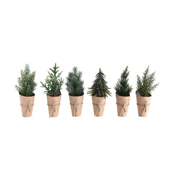 Mini Arbre en pot Kraft - NATUR Intérieurs