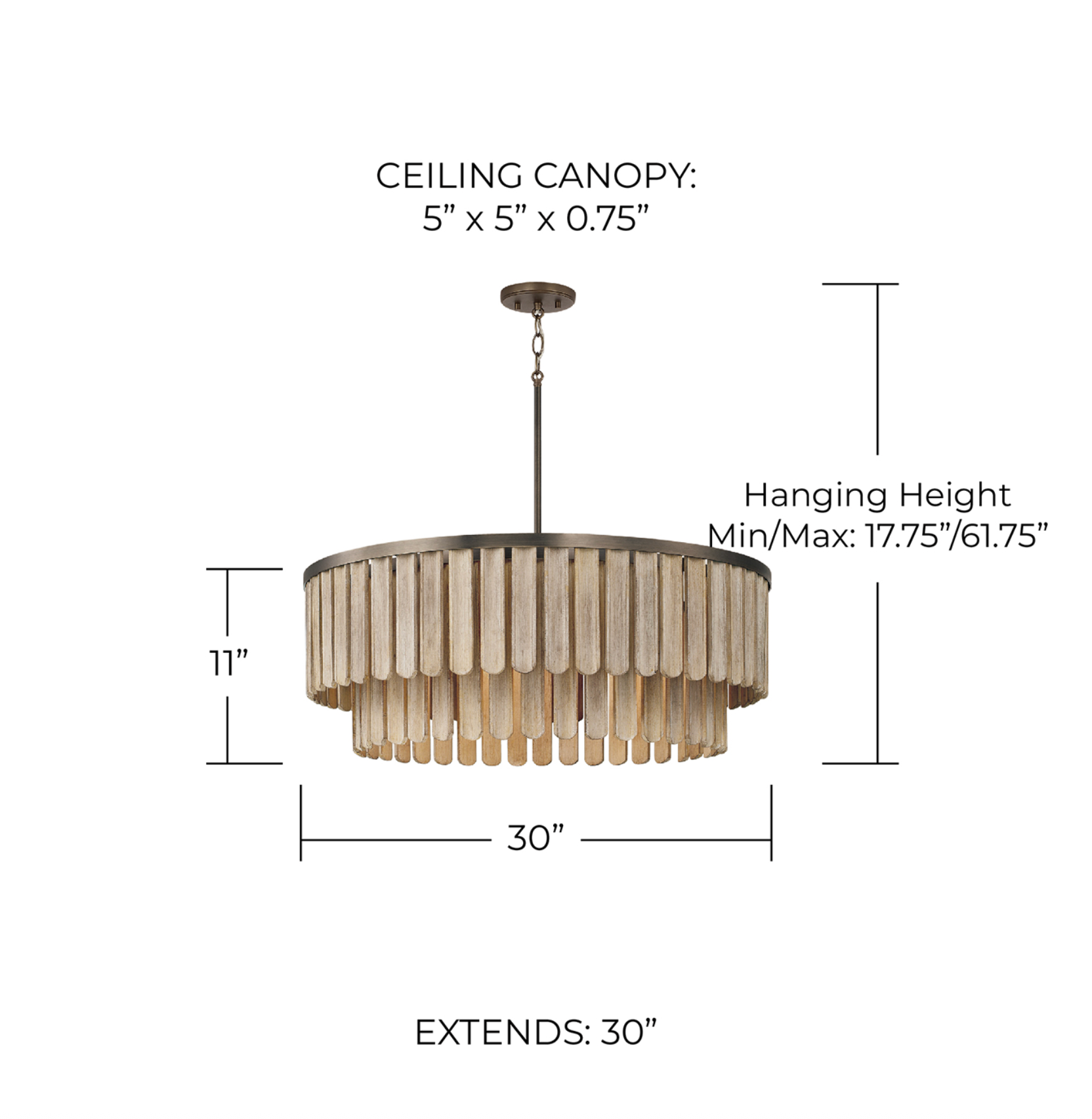 Supension Large Jada - NATUR intérieurs - NATUR Intérieurs