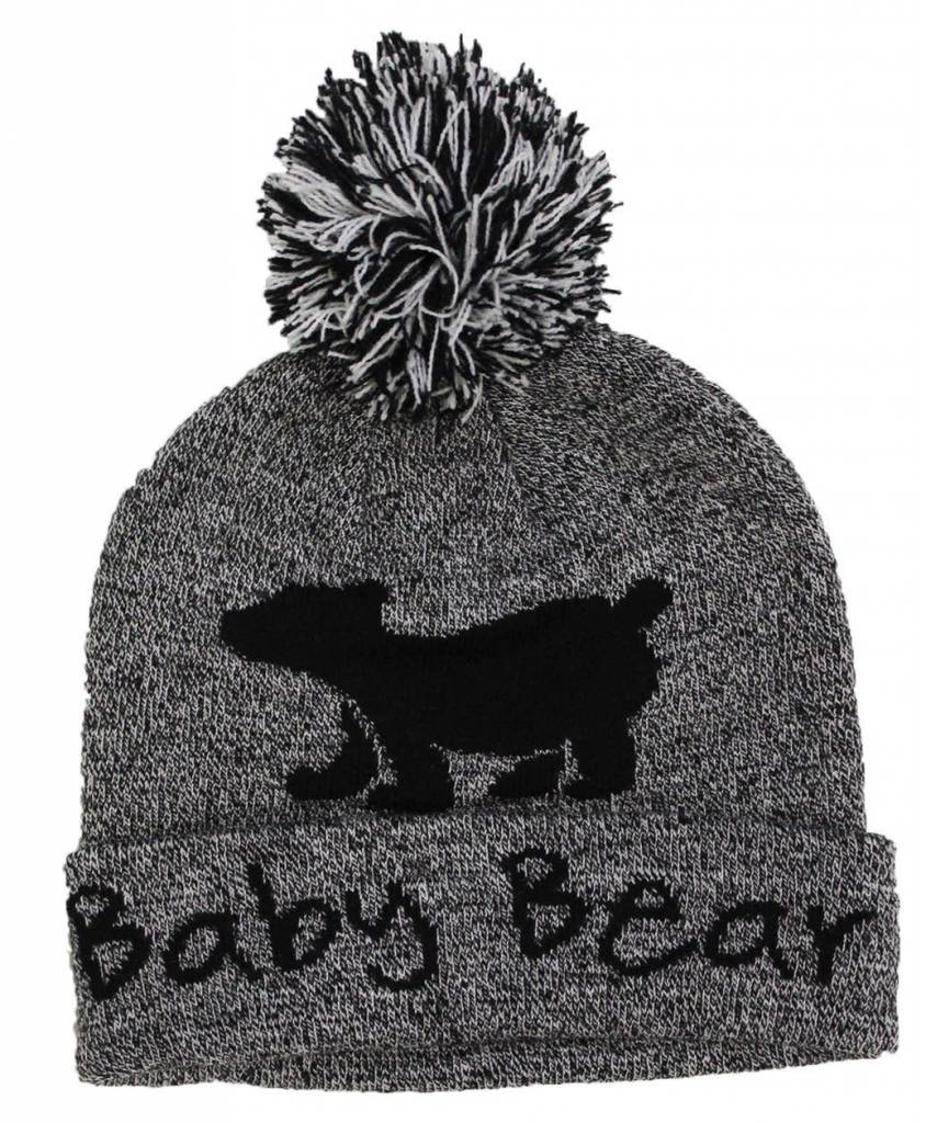 Baby Bear Toque w/ Embroidered Canada Flag - Who's Who in the Zoo