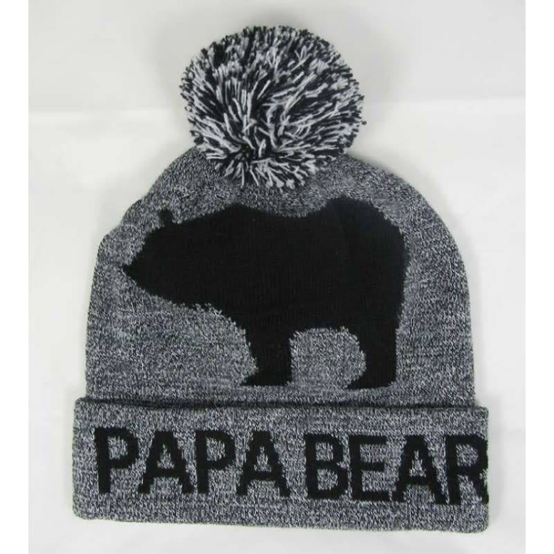 Papa Bear Toque w/ Embroidered Canada Flag - Who's Who in the Zoo
