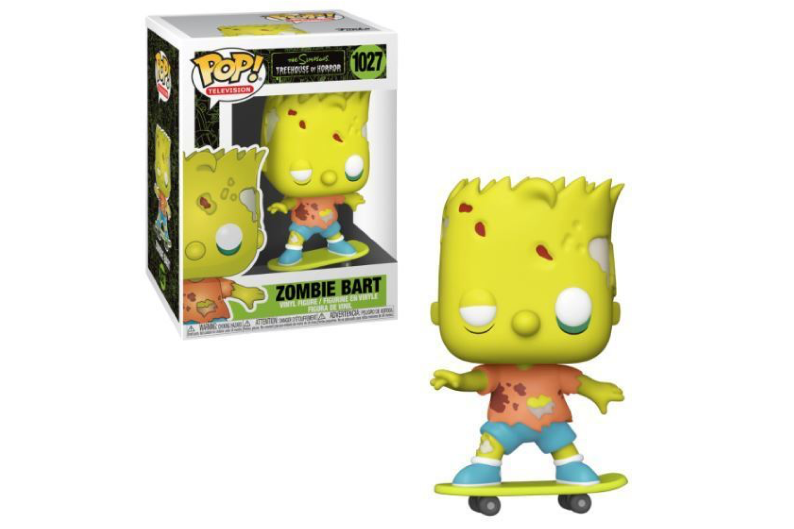 Zombie Bart Funko Skate Board - munimoro.gob.pe