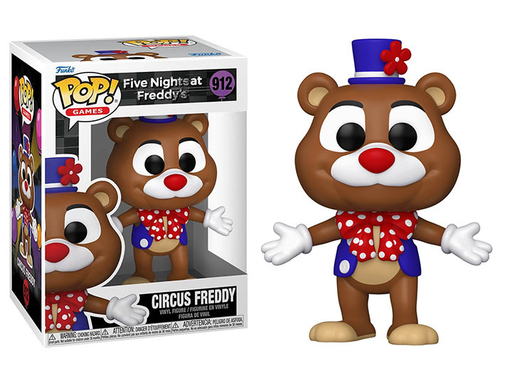 Funko Pop Games Five Nights at Freddy s Circus Freddy 912 Chez Rhox Geek Stop
