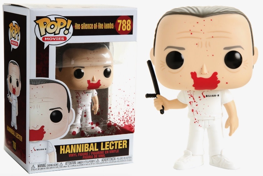 Funko Pop The Silence of the Lambs Hannibal Lecter Bloody 788 Chez Rhox Geek Stop