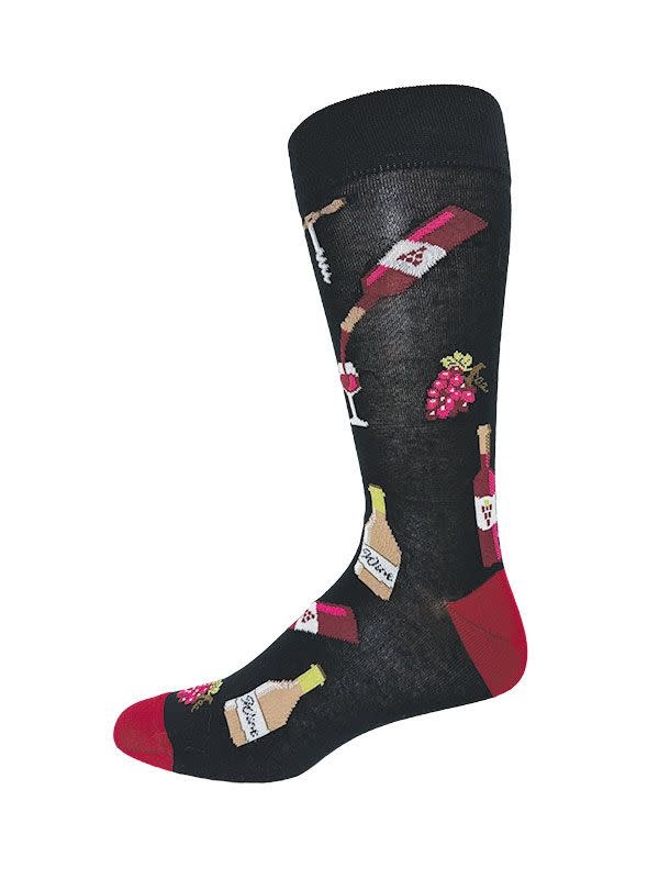 Crazy Toes 5223 Wine Theme 13/Black 8-12 - Schreter's Clothing Store