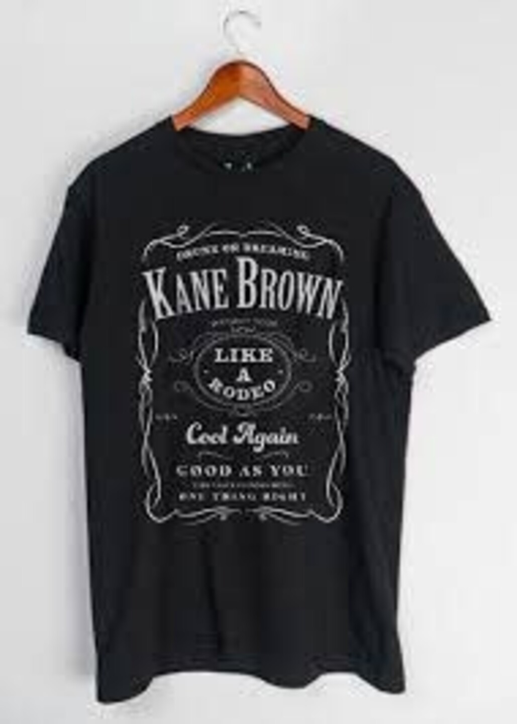 Kane Brown Whiskey Label Tee KNB0009GO - Schreter's Clothing Store