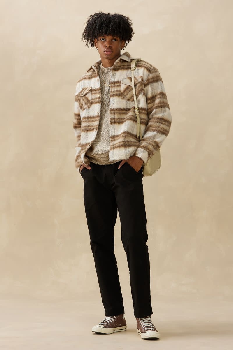 Kuwalla Men's Flannel Overshirt KUL-LS006M - Schreter's Clothing Store