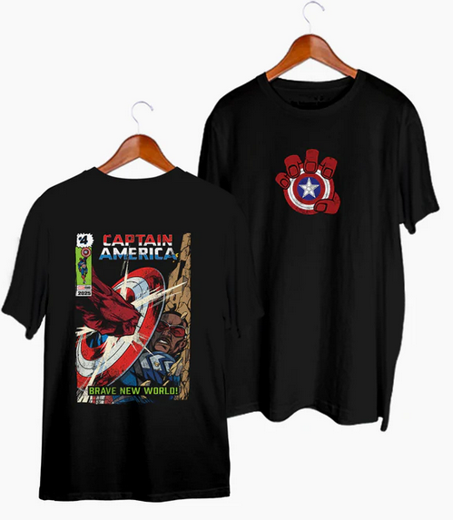 Captain America Hulk Shield Comic Cover MV1312JC - Schreter's Clothing ...