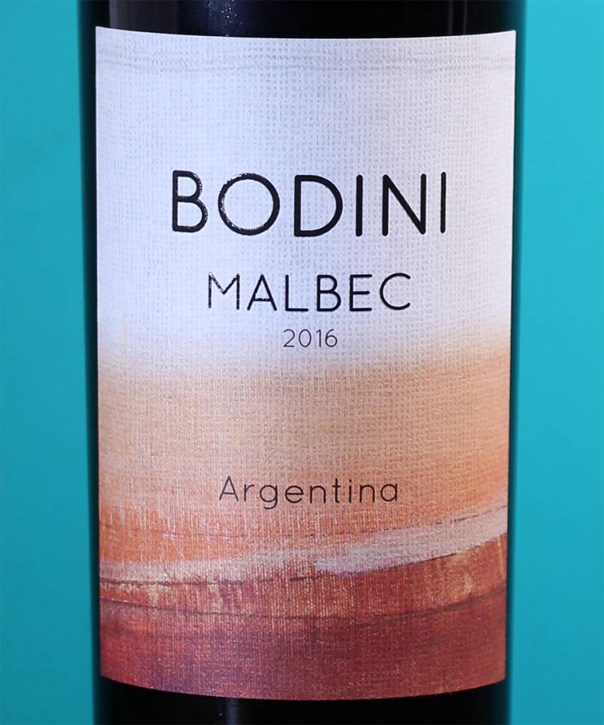 Bodini, Mendoza Malbec 2016 - D.Vino