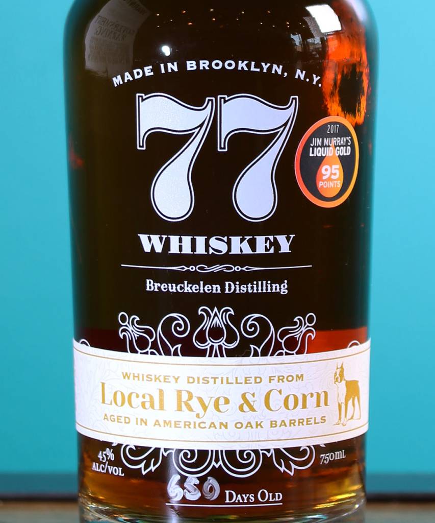 Breuckelen Distilling, 77 Whiskey: Local Rye & Corn - D.Vino