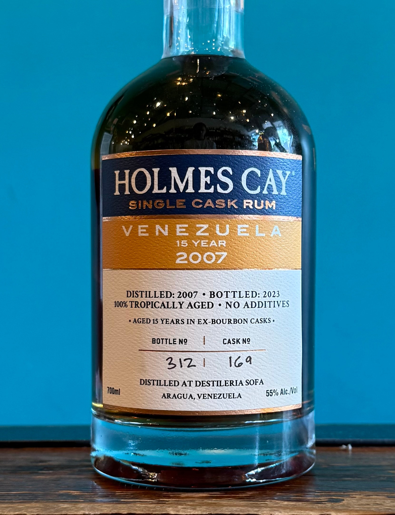 Holmes Cay 15 Years Old 2007 In Ex-Bourbon Cask Single Cask Venezuelan ...