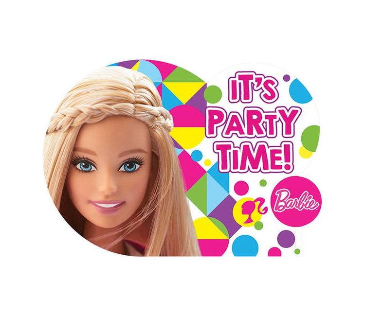 Barbie Sparkle Invitation Invitations & Announcements Paper & Party ...