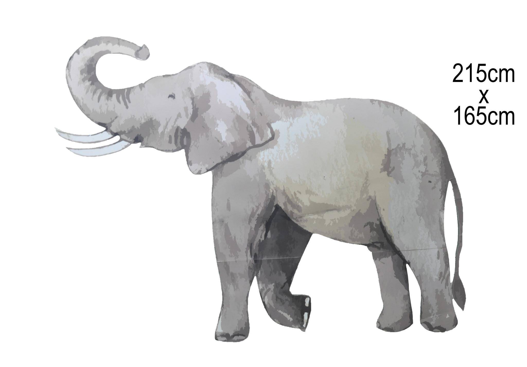 Elephant Die Cut Standee (215x165) cm - فانتسي بارتي