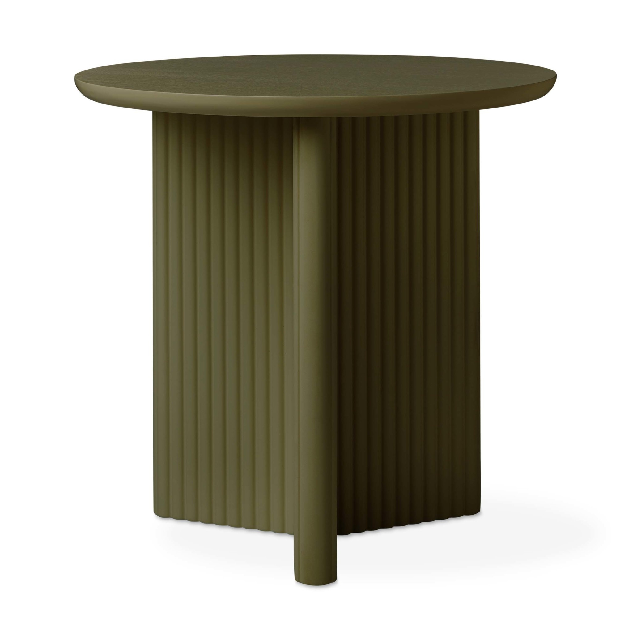 Lovaco / TABLE D'APPOINT ODEON OLIVE par Gus* Modern - LOVACO