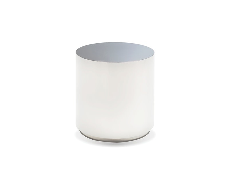 Lovaco / TABLE D'APPOINT SPHERE ACIER INOX - LOVACO