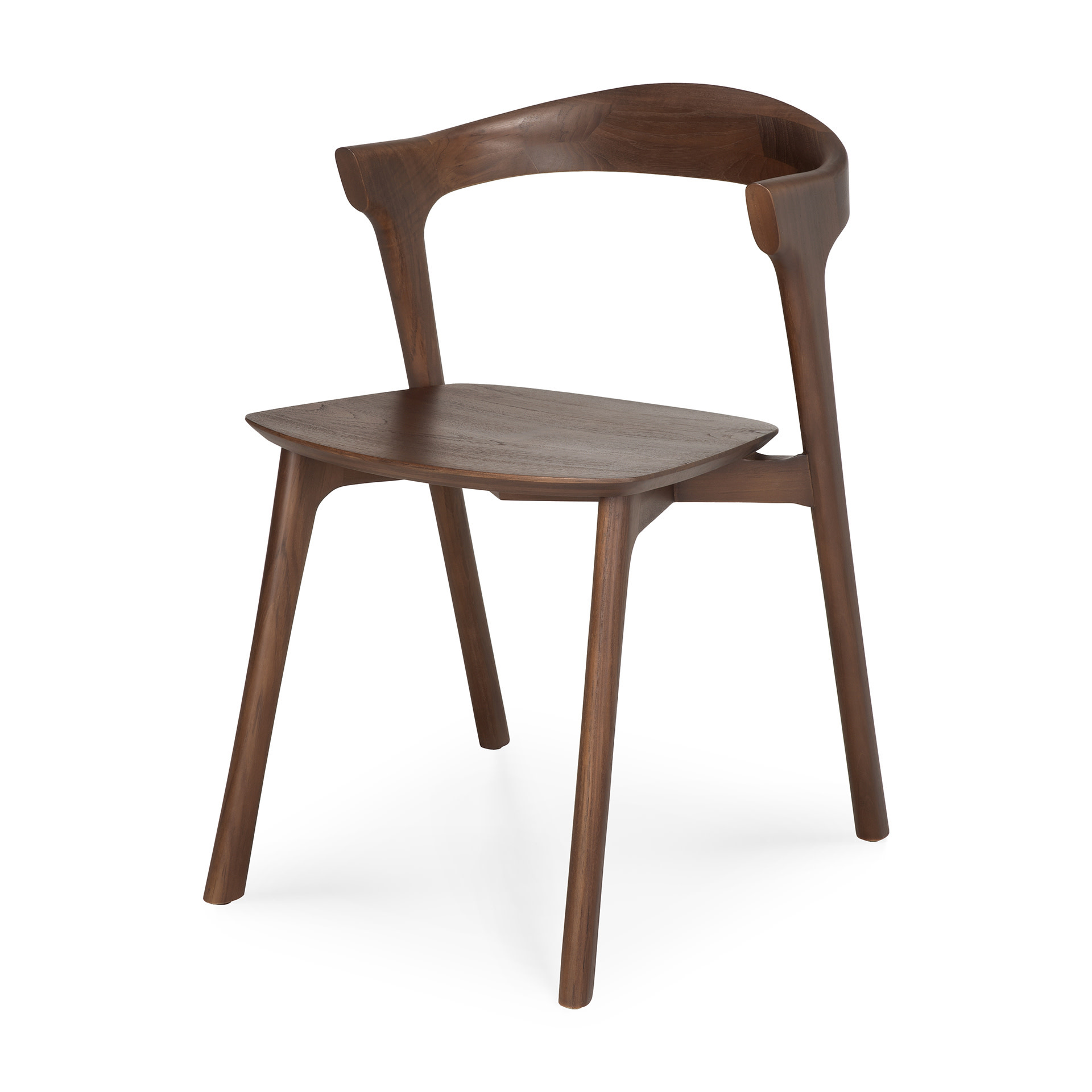 BOK CHAIR - BROWN TEAK by Ethnicraft - LOVACO