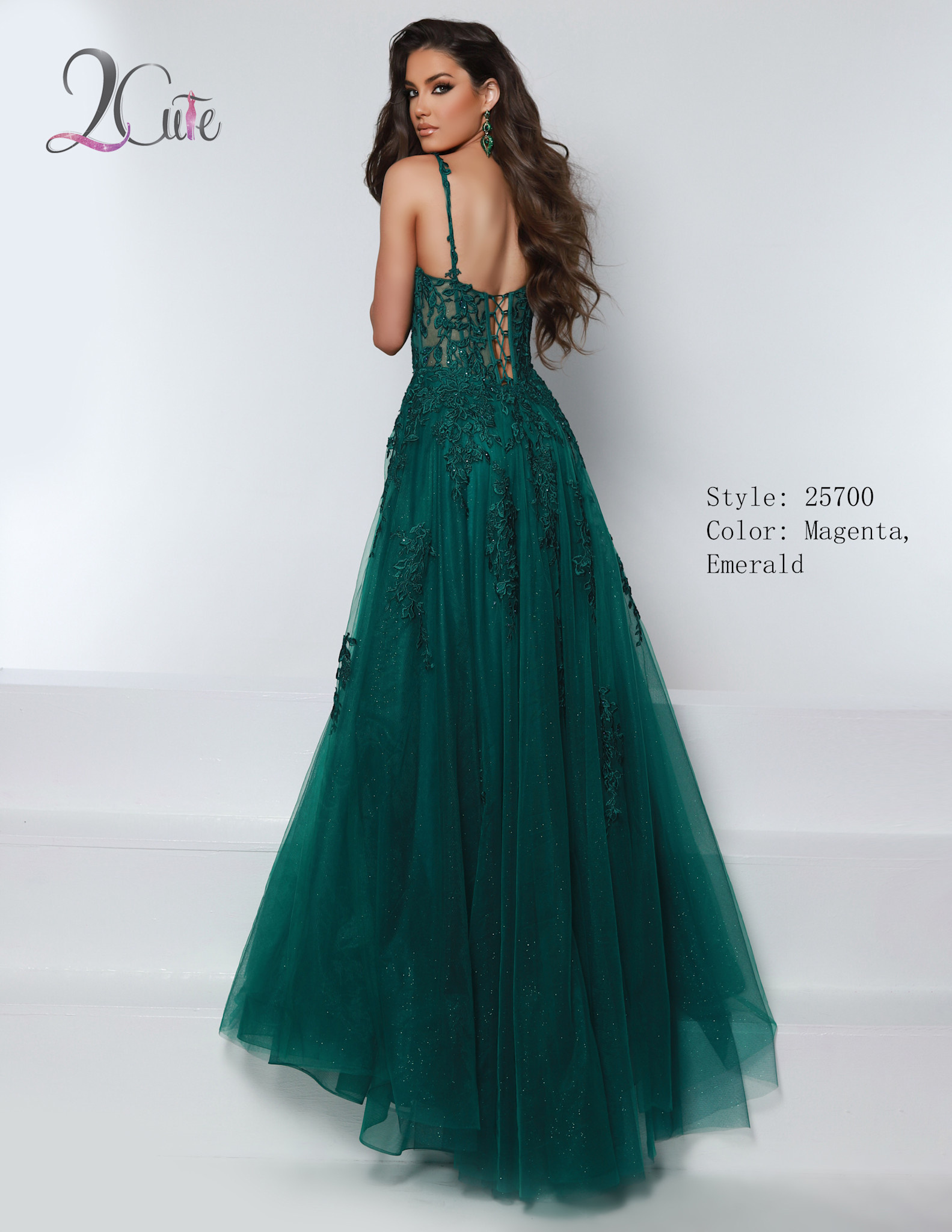 25700 Robe Émeraude - Mirage
