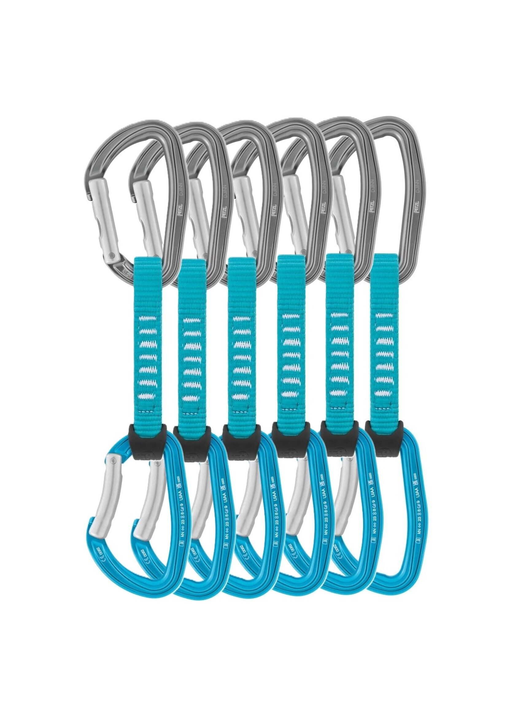 Petzl Djinn Quickdraw 6 pack | Vertical Addiction - Vertical Addiction
