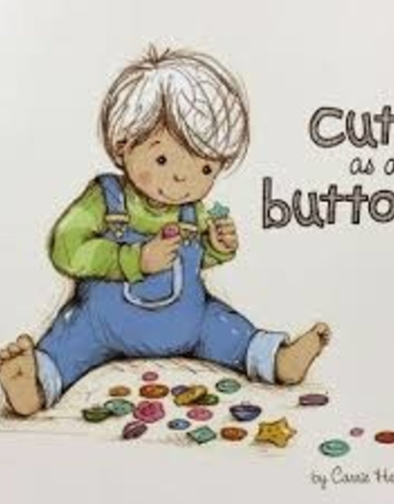 Cute As A Button Book - Hello Baby