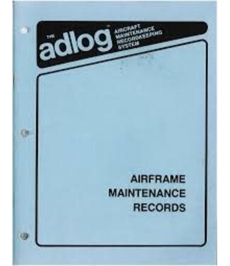 Adlog Airframe Logbook - Wayman Pilot Supplies