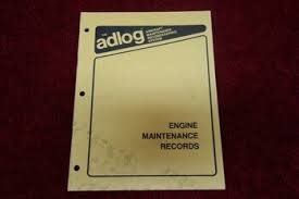 AERO TECH PUBLICATIONS Adlog Engine Logbook - Wayman Pilot Supplies