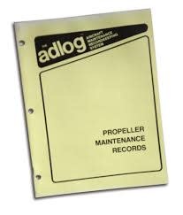 AERO TECH PUBLICATIONS Adlog Propeller Logbook - Wayman Pilot Supplies
