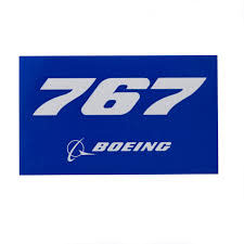 Sticker: 767 Blue - Wayman Pilot Supplies
