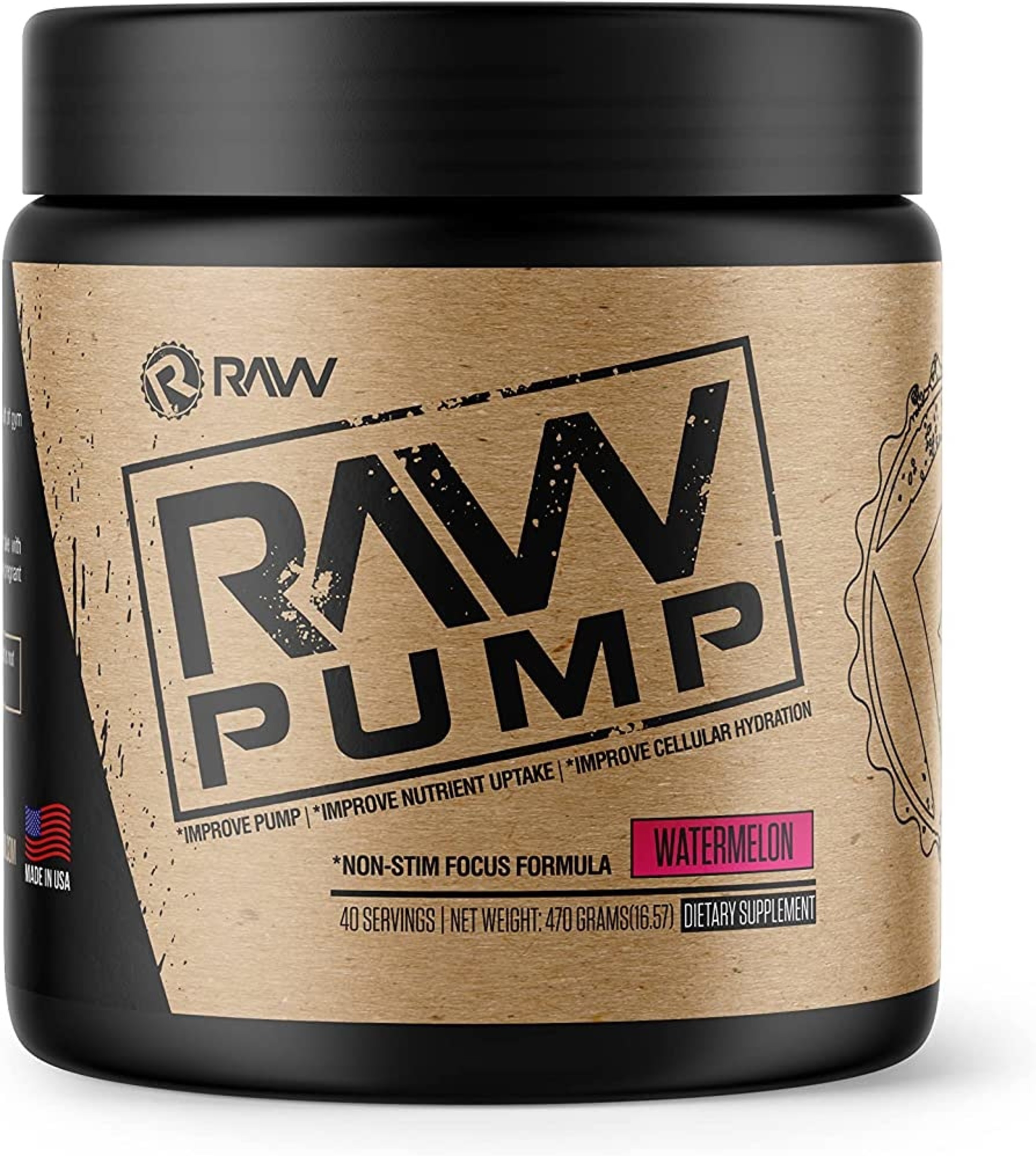 Raw Pump - Fuel the Bull Supplement Store