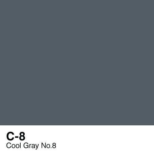 COPIC C8 COOL GRAY #8 SKETCH MARKER - Scrapbook Centrale