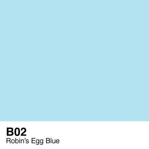 COPIC B02 ROBIN'S EGG BLUE SKETCH MARKER - Scrapbook Centrale