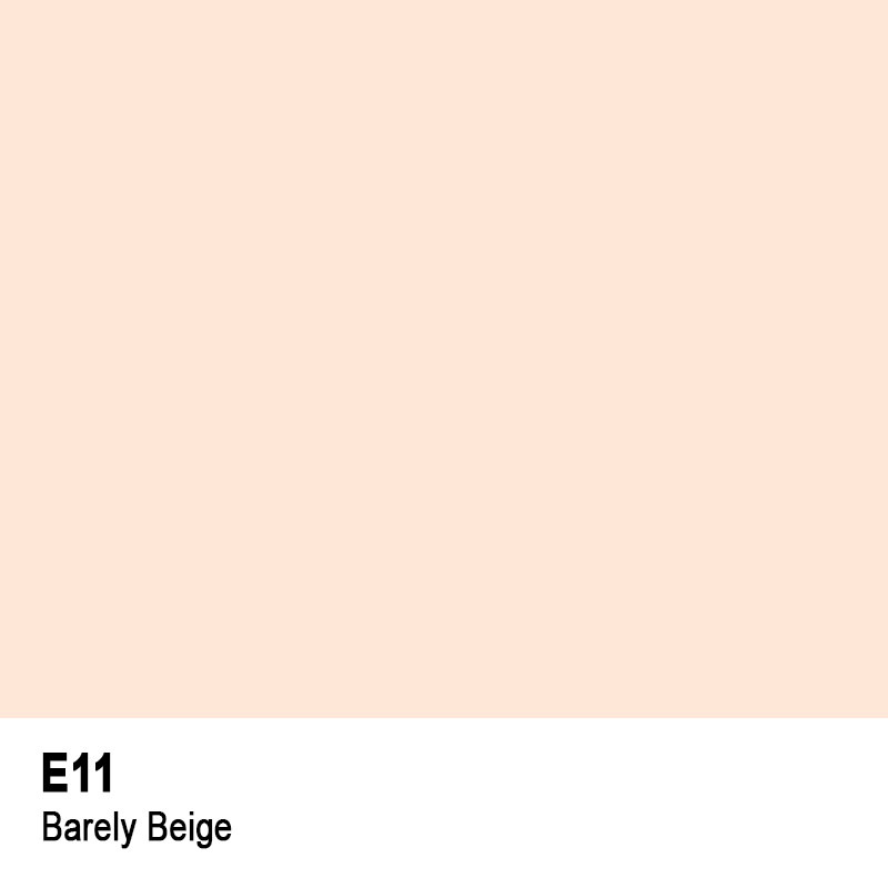 COPIC E11 BARELY BEIGE SKETCH MARKER - Scrapbook Centrale