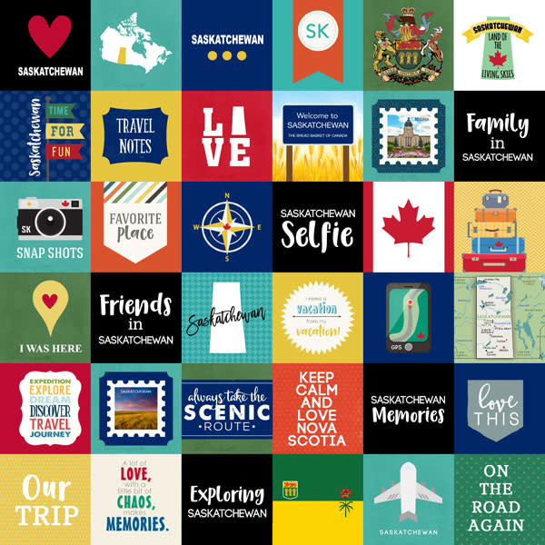 SCRAPBOOK CUSTOMS SCRAPBOOK CUSTOMS SASKATCHEWAN ADVENTURE CUT OUTS ...