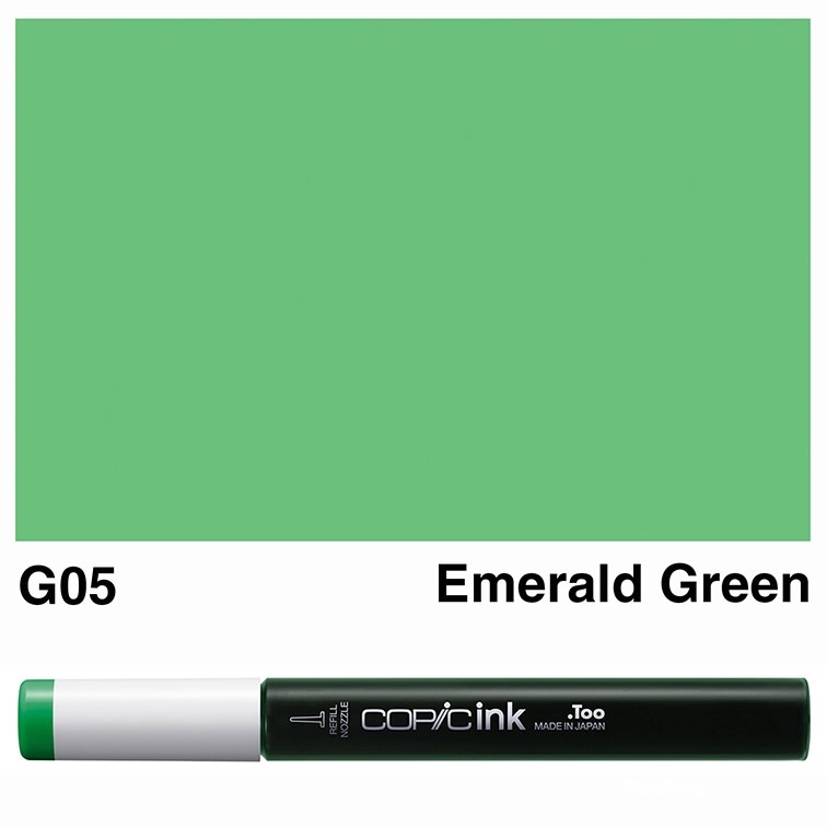 COPIC G05 EMERALD GREEN REFILL - Scrapbook Centrale