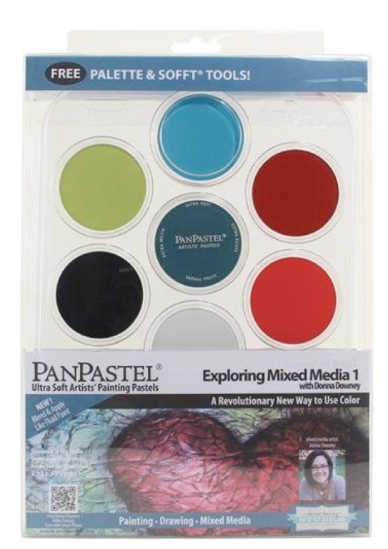 PAN PASTELS ULTRA SOFT ARTIST PASTEL SET EXPLORING MIXED MEDIA 1 KIT ...
