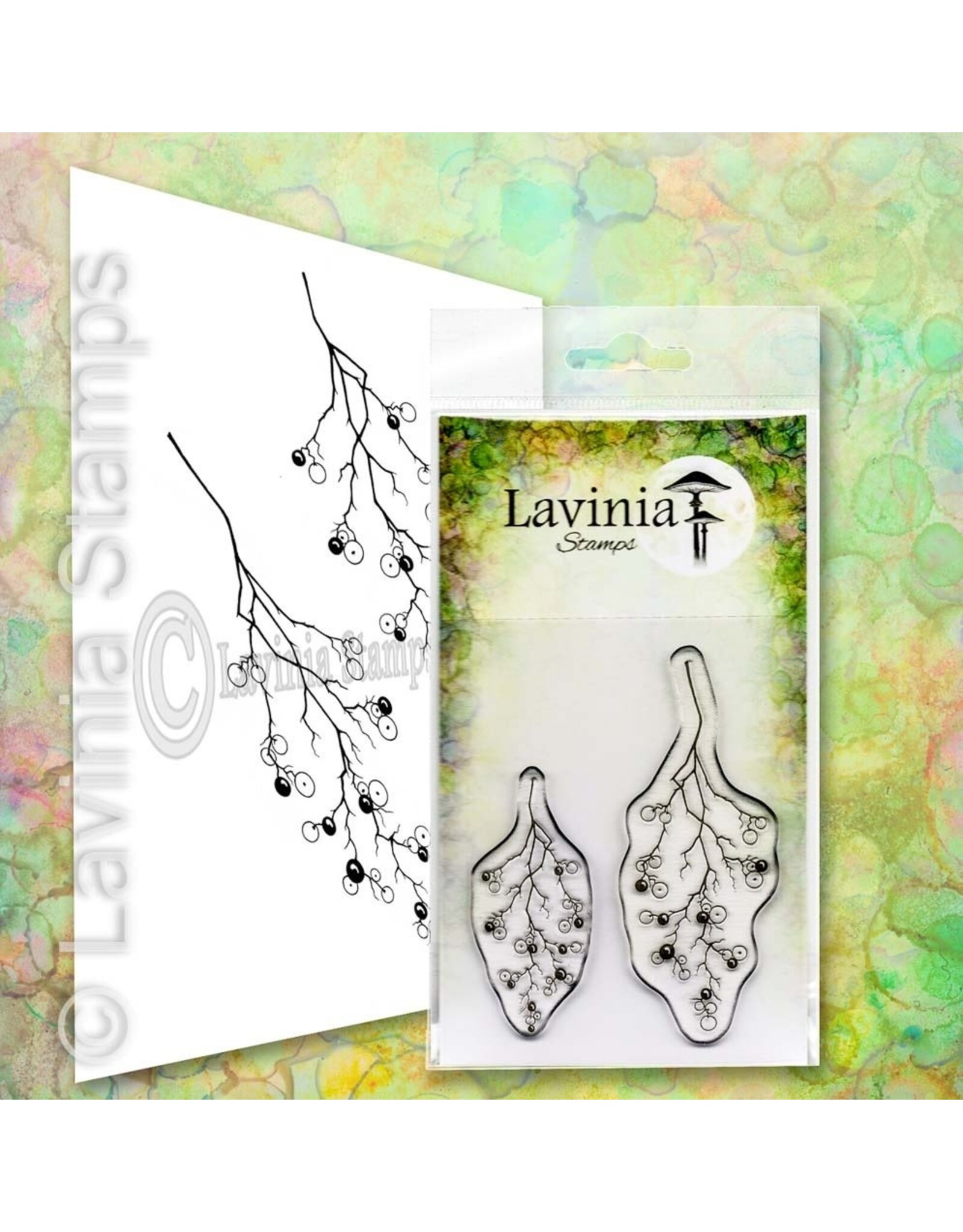 LAVINIA WILD BERRY CLEAR STAMP SET - Scrapbook Centrale