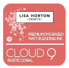LISA HORTON CRAFTS CLOUD 9 MATT BLENDING INK - RUSTIC CORAL - Scrapbook ...