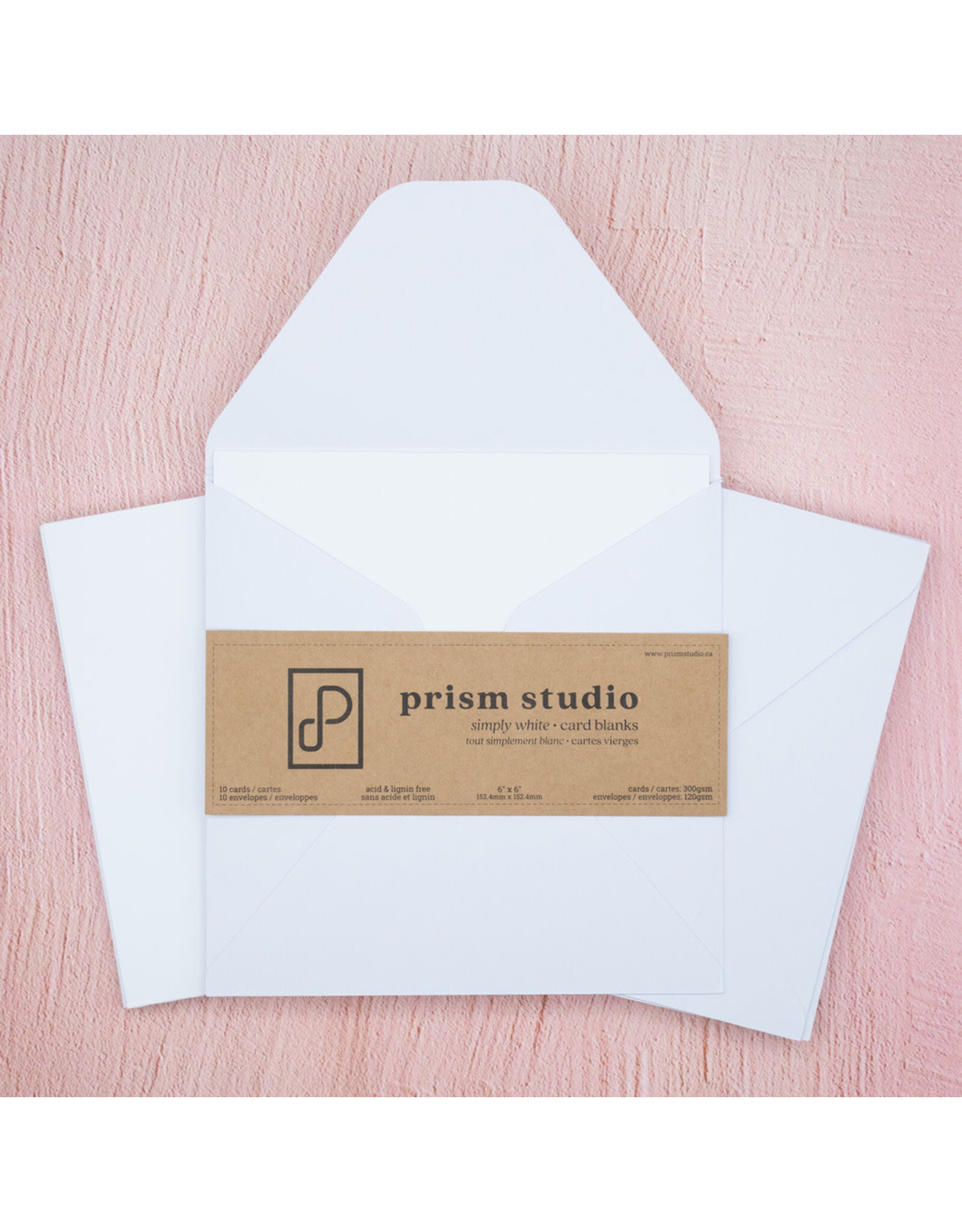 4x6 Cardstock 100-Pack 6x6 White Card Blanks & Envelopes – 300gsm ...