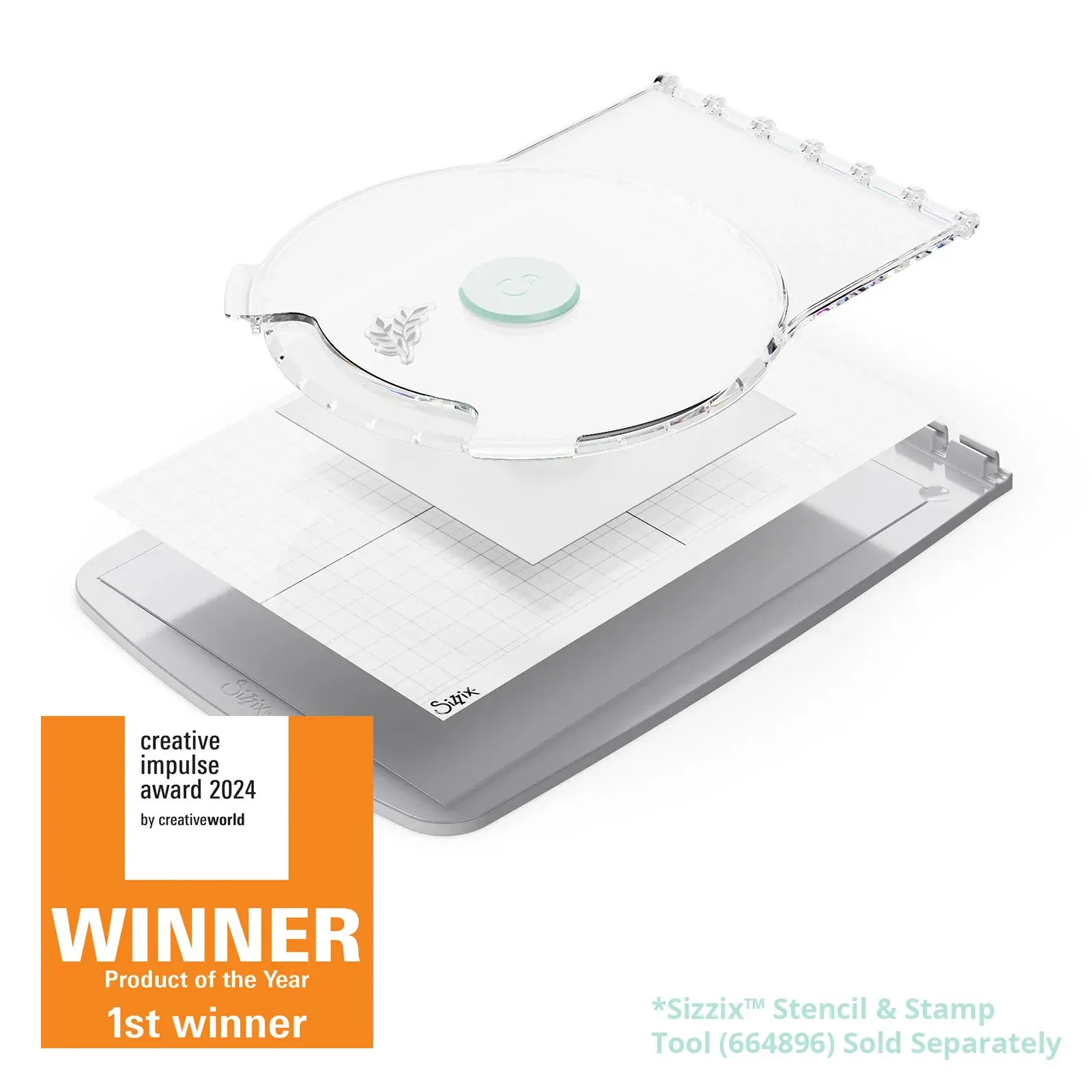 SIZZIX STAMP & SPIN TOOL - Scrapbook Centrale