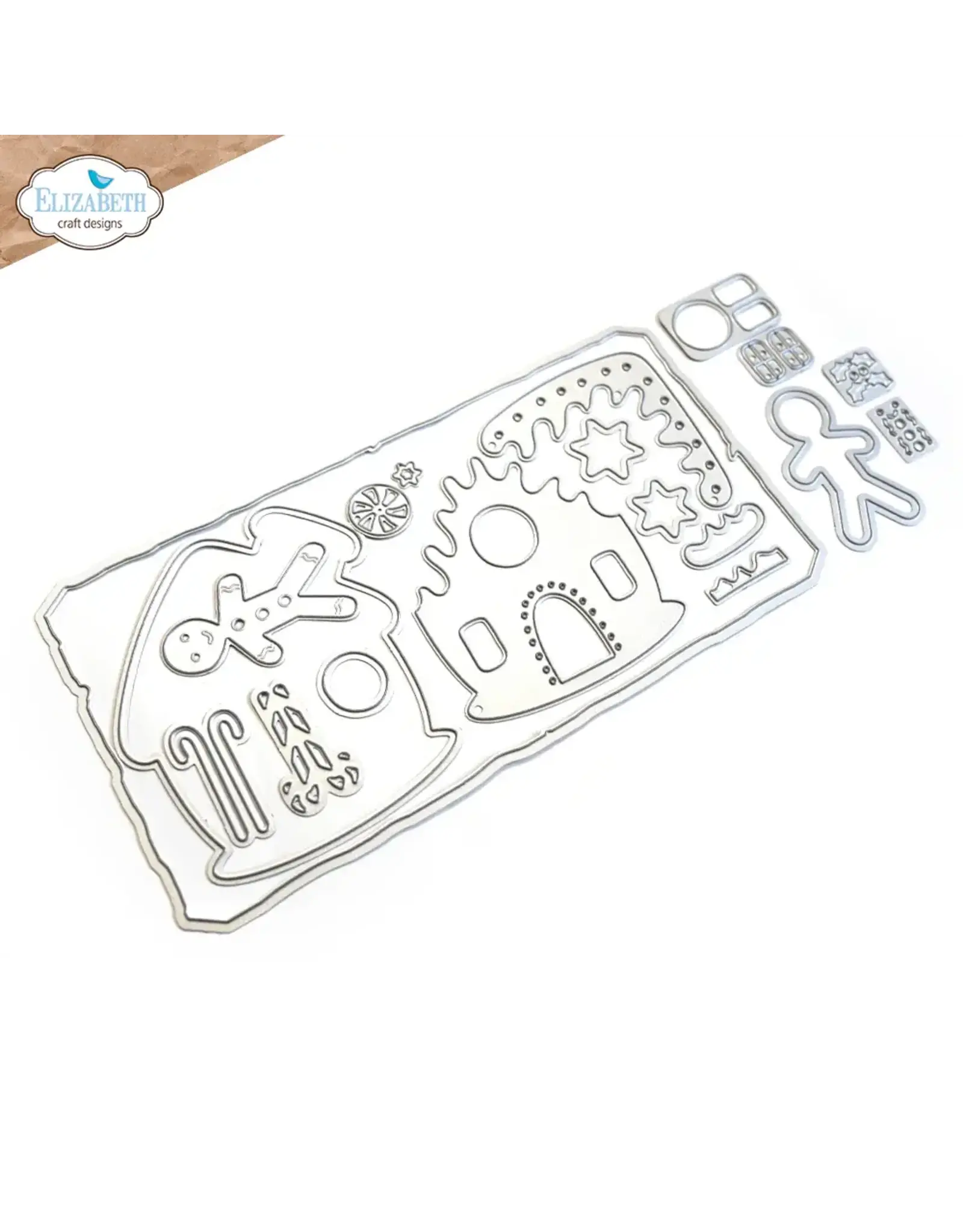 ELIZABETH CRAFT DESIGNS ART JOURNAL SPECIALS BY DEVID GINGERBREAD HOUSE ...