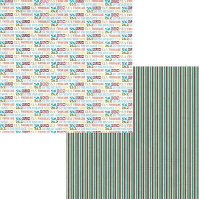 MOXXIE MARATHON MARATHON 12x12 CARDSTOCK - Scrapbook Centrale