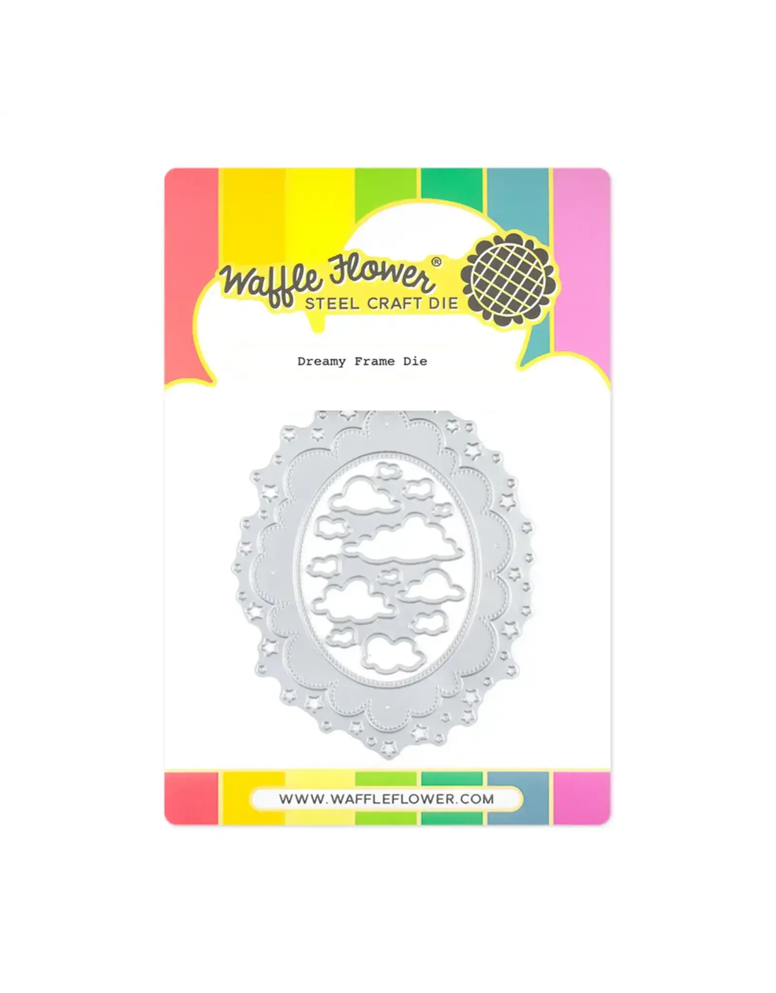 WAFFLE FLOWER DREAMY FRAME DIE SET - Scrapbook Centrale