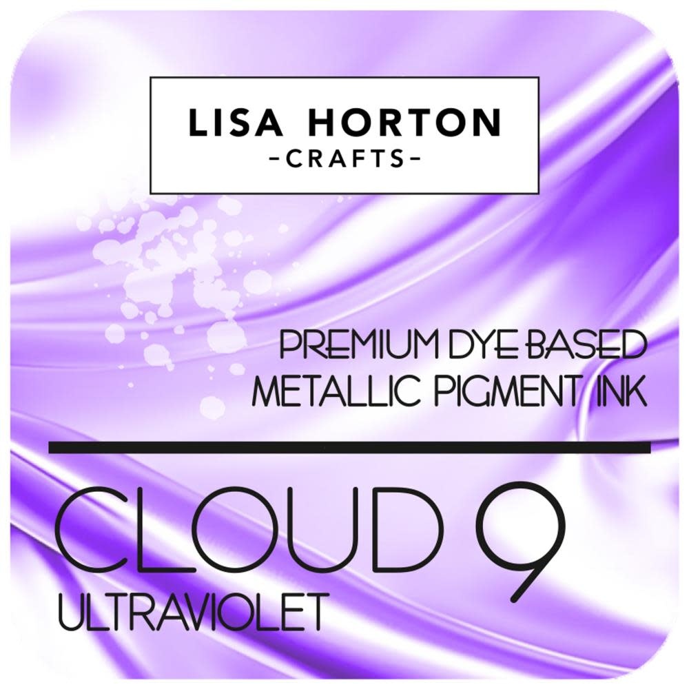 LISA HORTON CRAFTS CLOUD 9 ULTRAVIOLET METALLIC INK PAD - Scrapbook Centrale