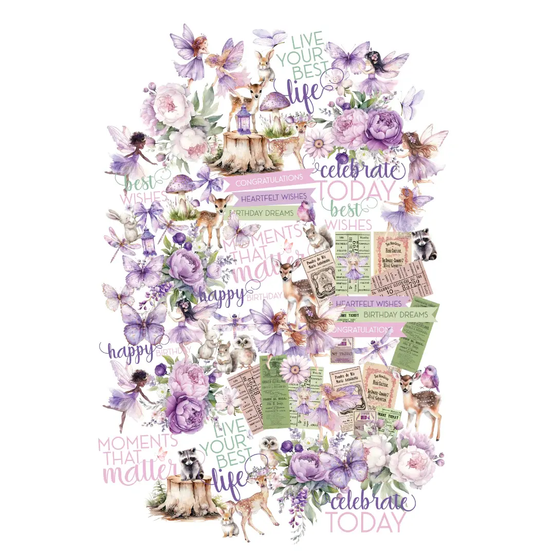 UNIQUELY CREATIVE SERENITY CREATIVE CUTS DIE CUTS - Scrapbook Centrale