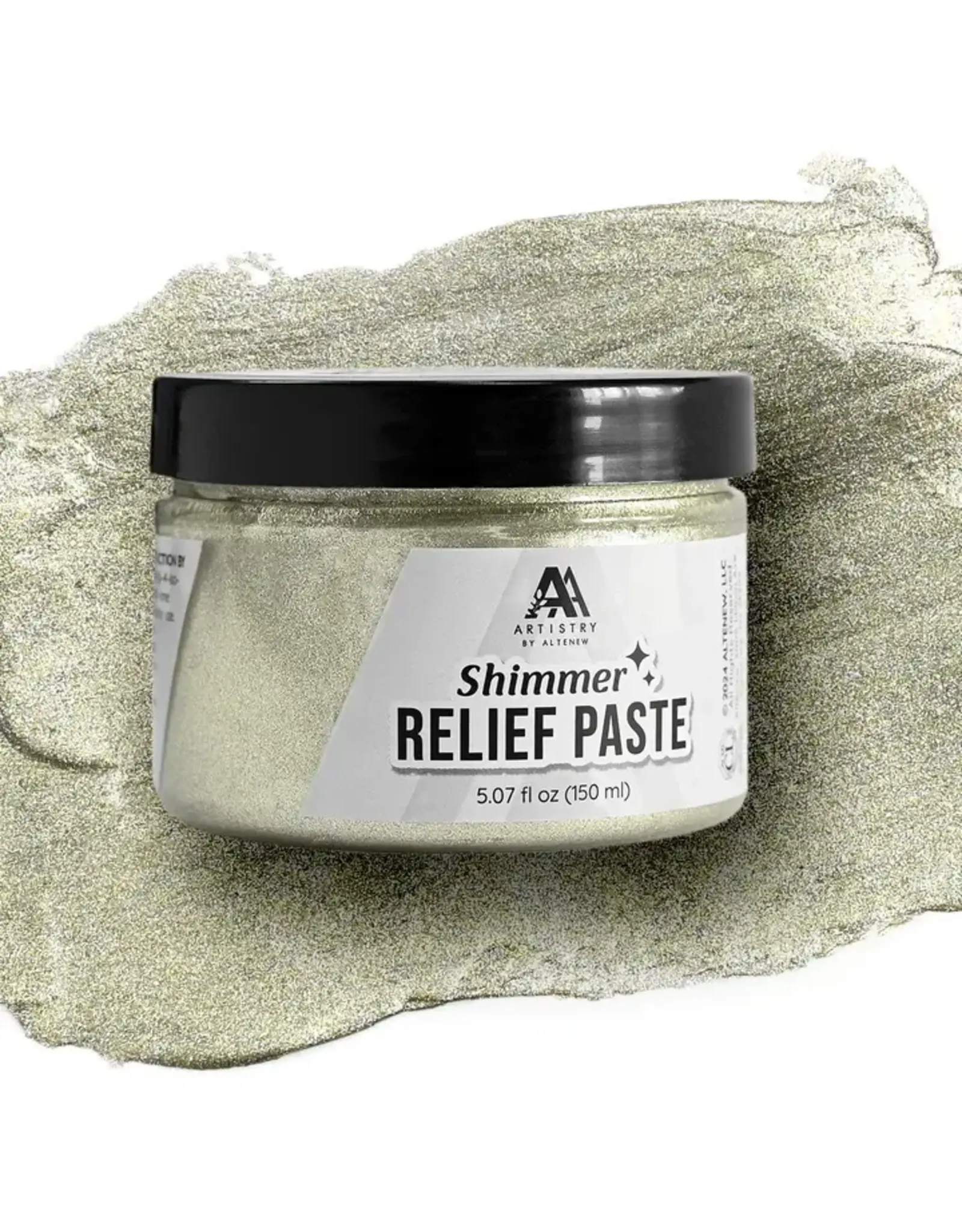 ALTENEW BRUSHED PYRITE SHIMMER RELIEF PASTE - Scrapbook Centrale
